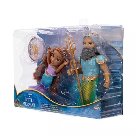 Disney | Toys | Disney The Little Mermaid Ariel King Triton And ...